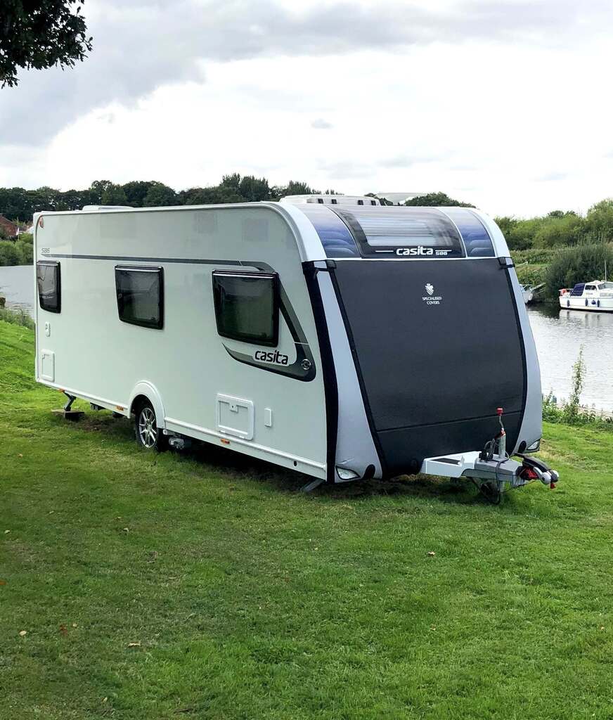 Caravan Towing Cover Protect Your Caravan with a Heavy-Duty Front Tow ...